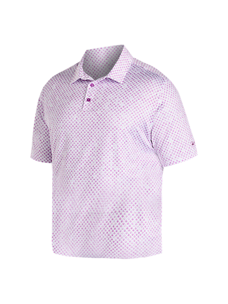 Big + Tall | Reebok Performance Diamond Print Polo Shirt | DXL